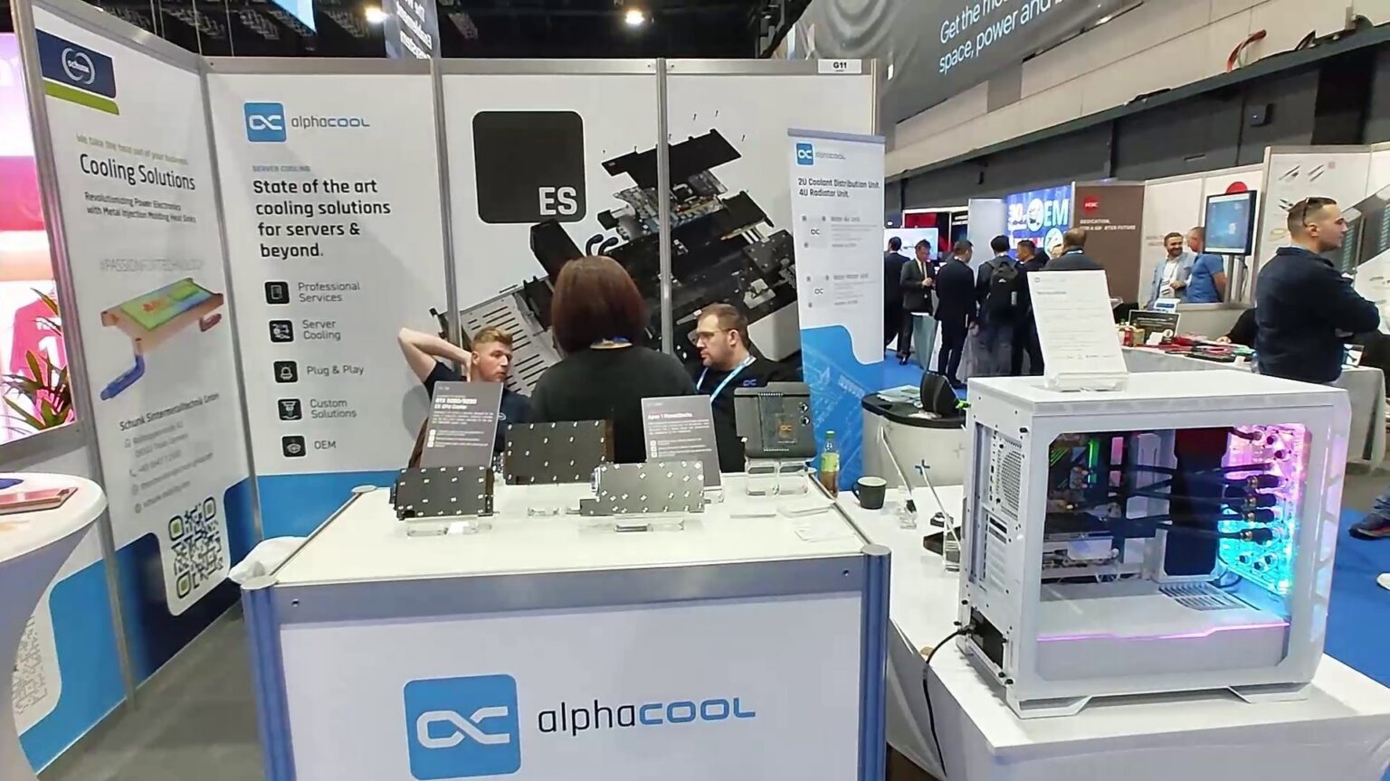 Watercooling workstations - Alphacool - CloudFest 2025 | LRob